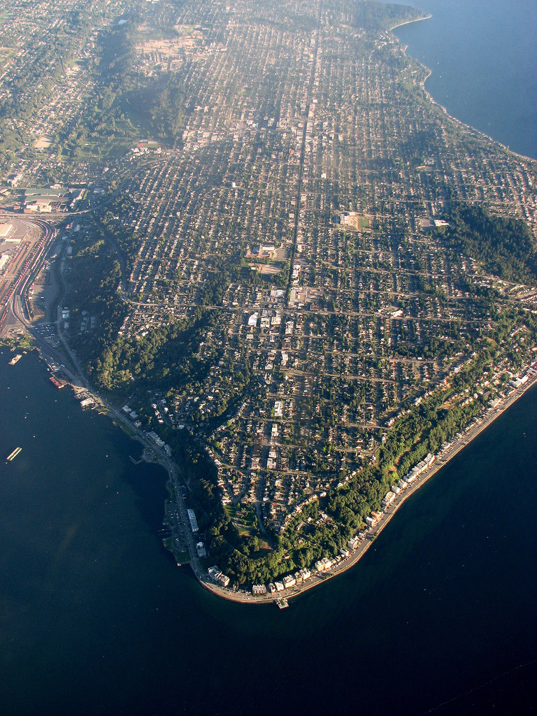 SeattleFlyerGuy's All-Purpose Travel Blog: View Seattle from the air ...