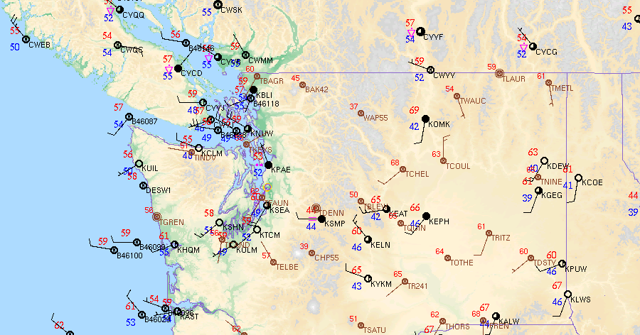 Cliff Mass Weather Blog: Super Convergence Zone Dumps Heavy Rain