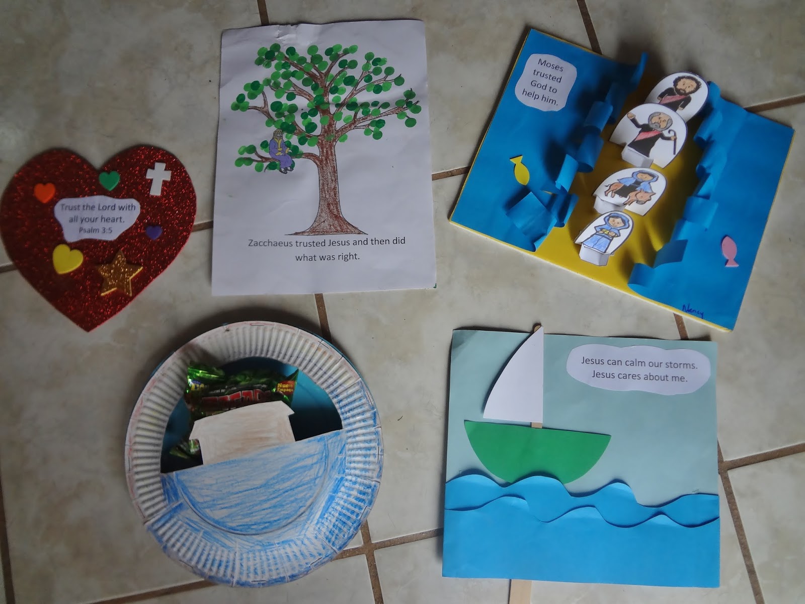 Leaning on the Everlasting Arms: CODA VBS 2013: We Trust God