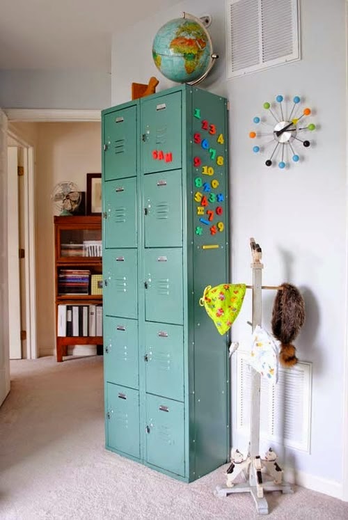 decoraconmaría: LOCKERS, EL ARMARIO DE LA ESCUELA