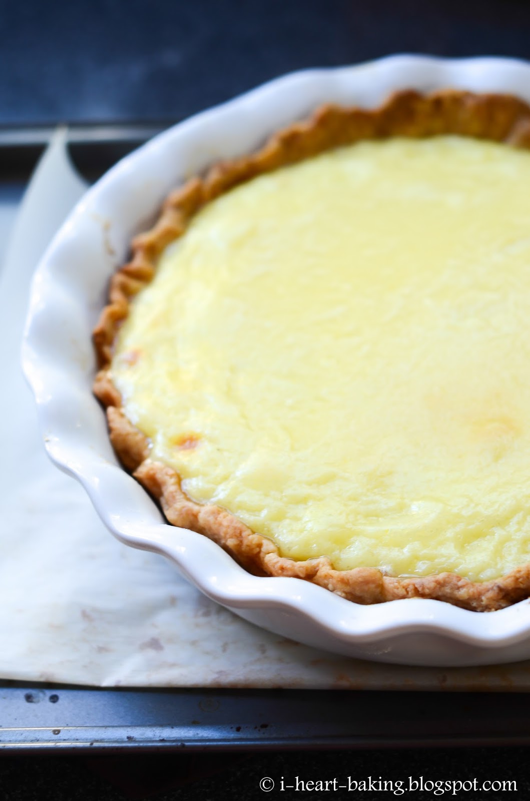 i heart baking!: rum raisin pie for father's day