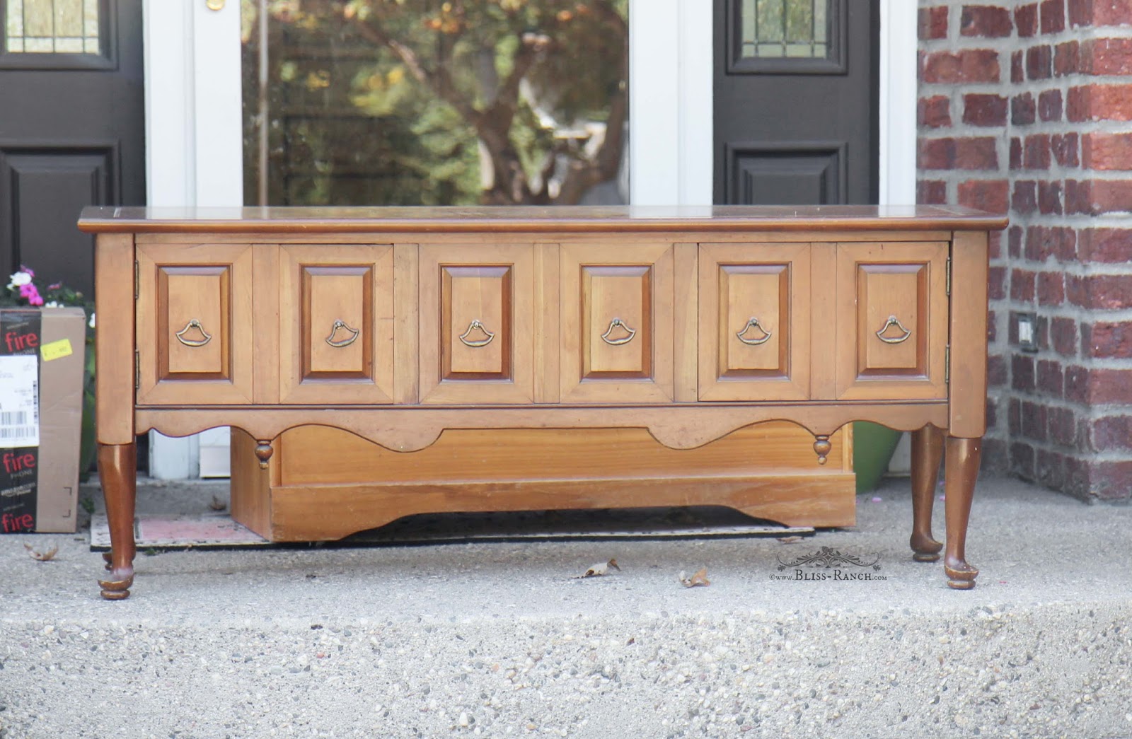 Bliss Ranch: Upcycled Entertainment Center