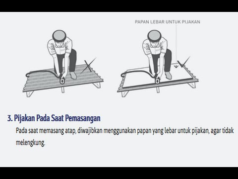Metode Pemasangan Atap Spandek - Konstruksi Sipil