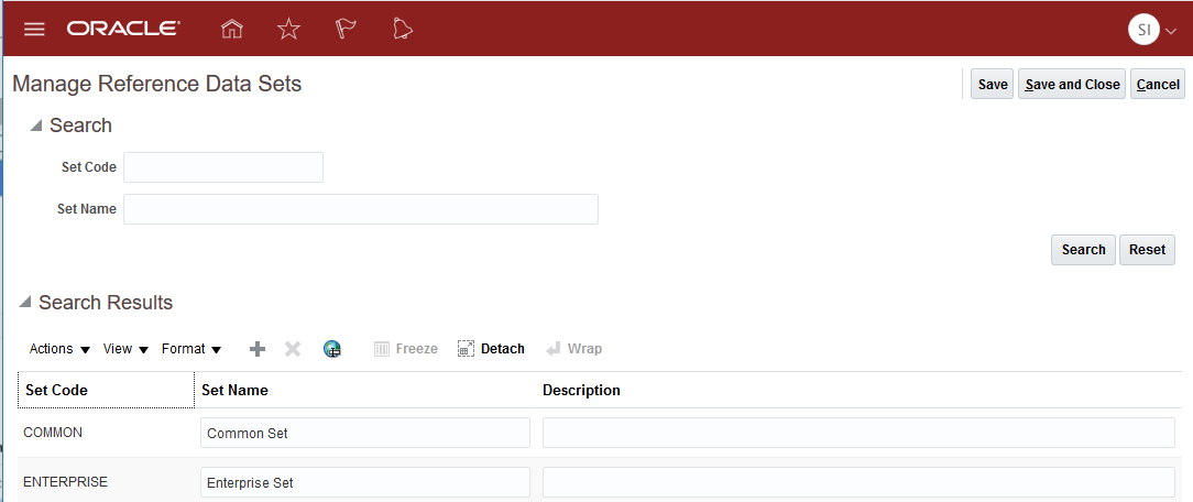 The Oracle Prodigy Overview Of Reference Data Sets In Oracle Fusion