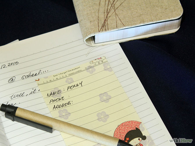 MY Buddies Notes: How to Keep a Secret Diary