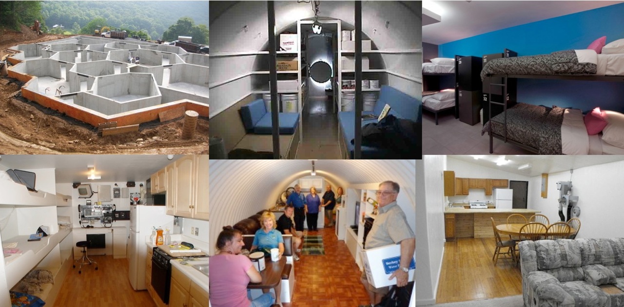 Projetos Audaciosos de BUNKERS ( SURVIVAL SHELTERS) O Sonho do Abrigo ...