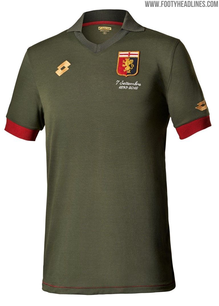 Special-Edition Genoa 125th Anniversary Kit Launched - Footy Headlines