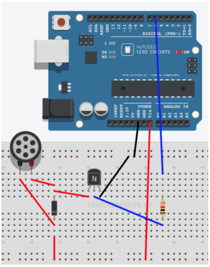 ROBÓTICA CON ARDUINO: 4.-MOTOR DC+L293D