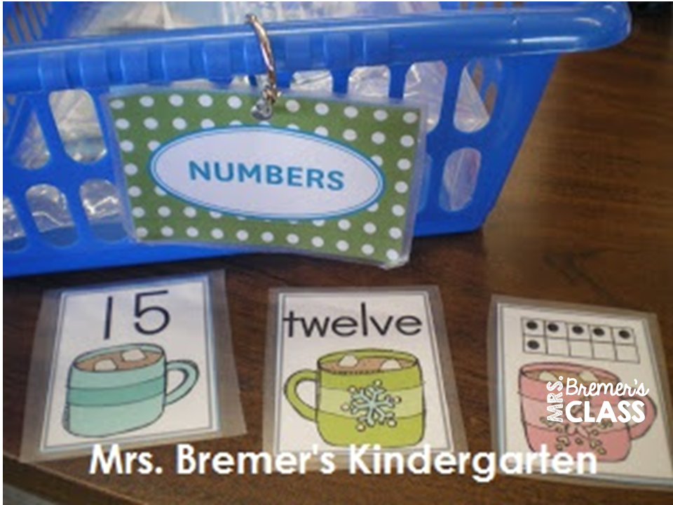 Math Center Activities for Kindergarten | Mrs. Bremer's Class