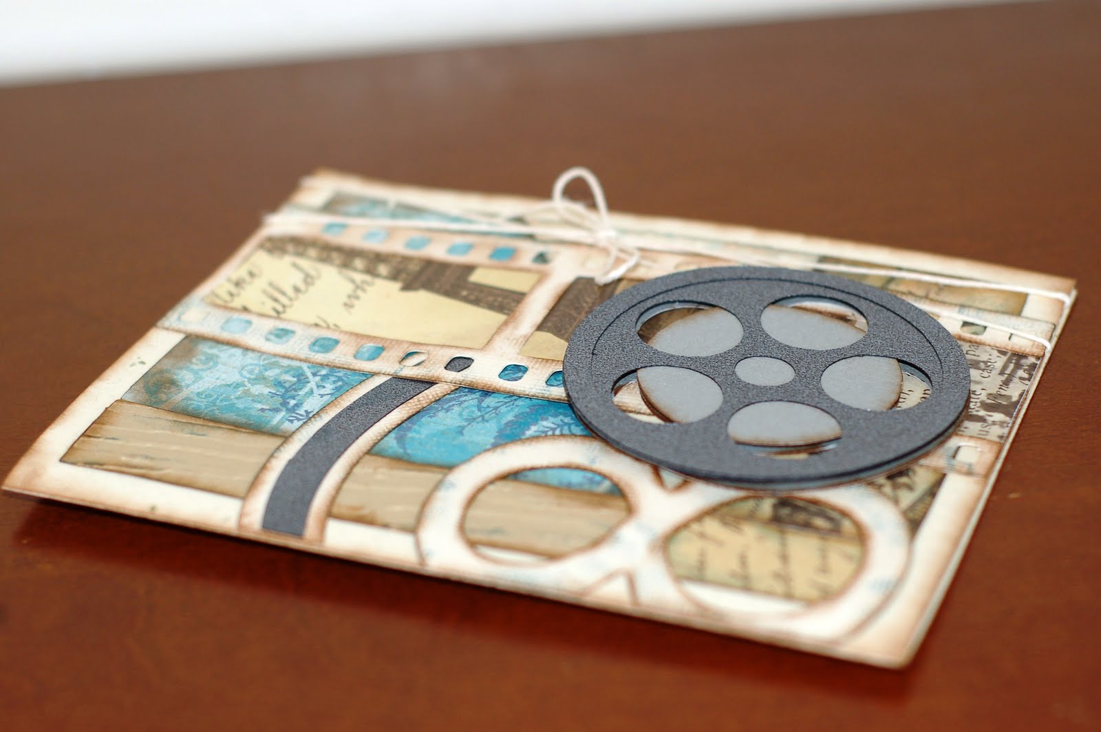 Paper Creations by Kristin: Old Movie Themed Card
