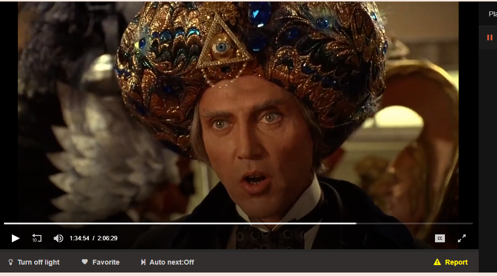 The Mindless Freaks: Christopher Walken(Max Shreck) All Seeing Eye ...