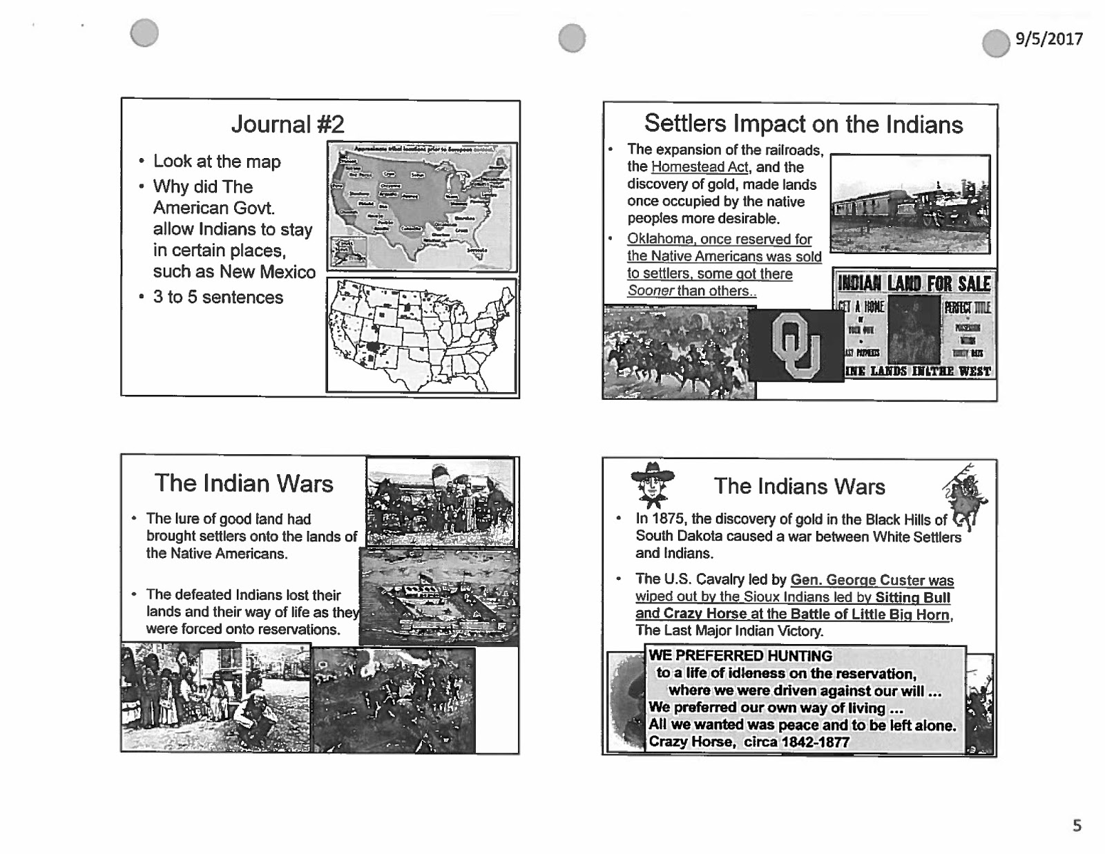 Mr. E's U.S. History and Black History Page: Unit 2 - Westward Expansion