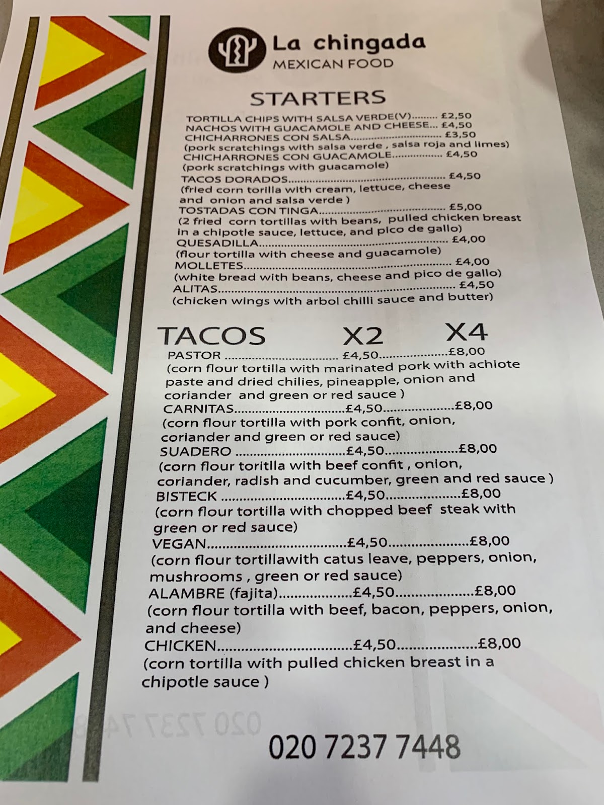 Cheese and Biscuits: La Chingada, Surrey Quays