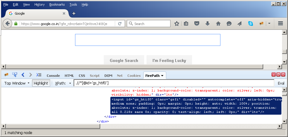 Object Identification In Selenium Webdriver Selenium Webdriver Automation Concepts