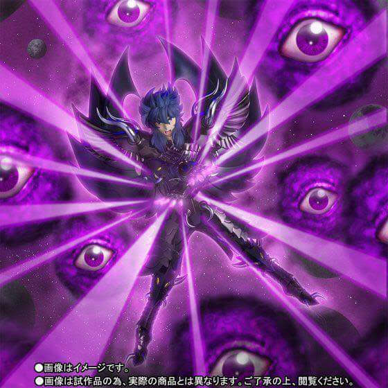 Fotos oficiales de Aiacos de Garuda EX - Saint Seiya