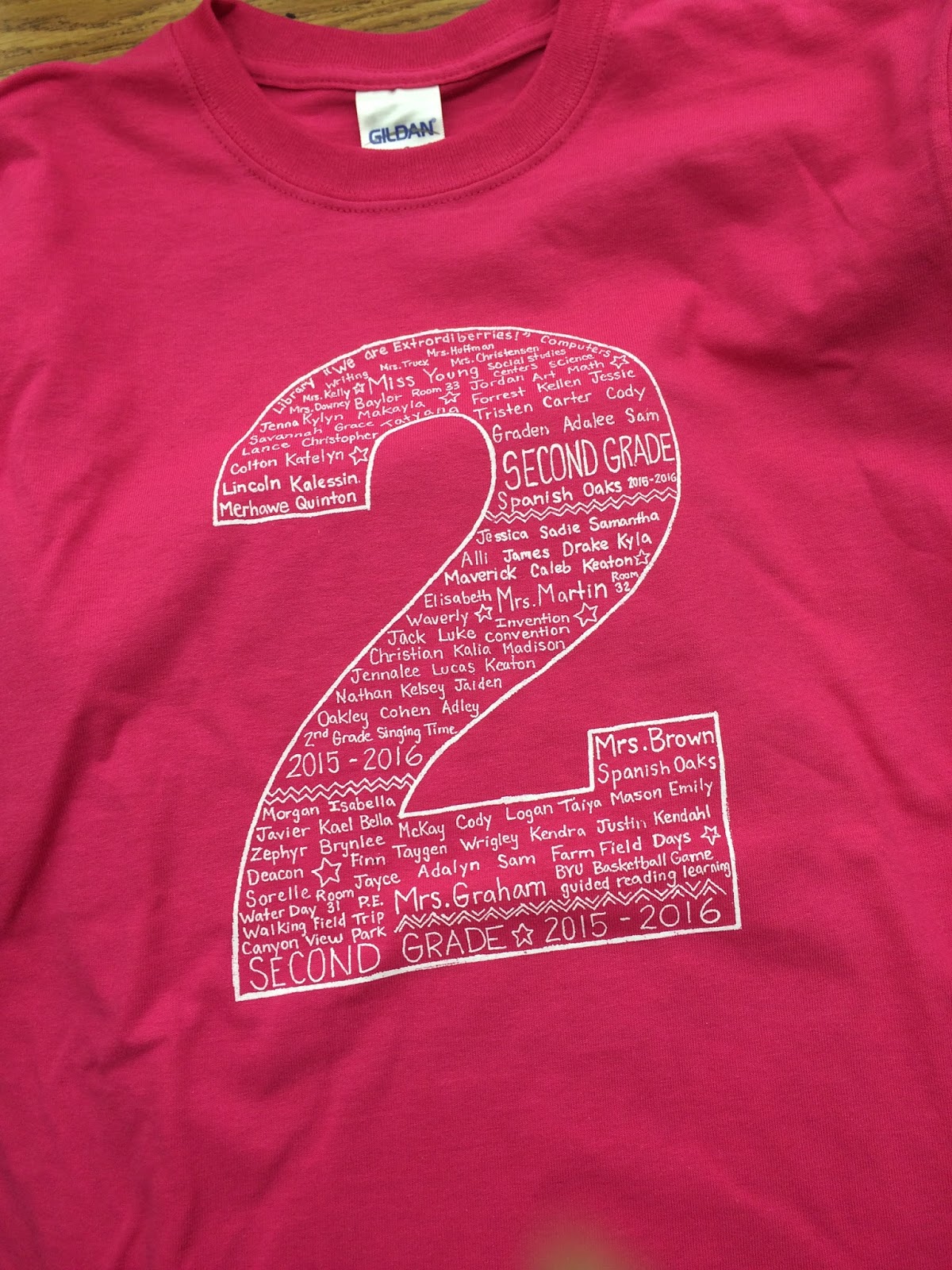 A Love for Teaching: 2nd Grade T-shirts!
