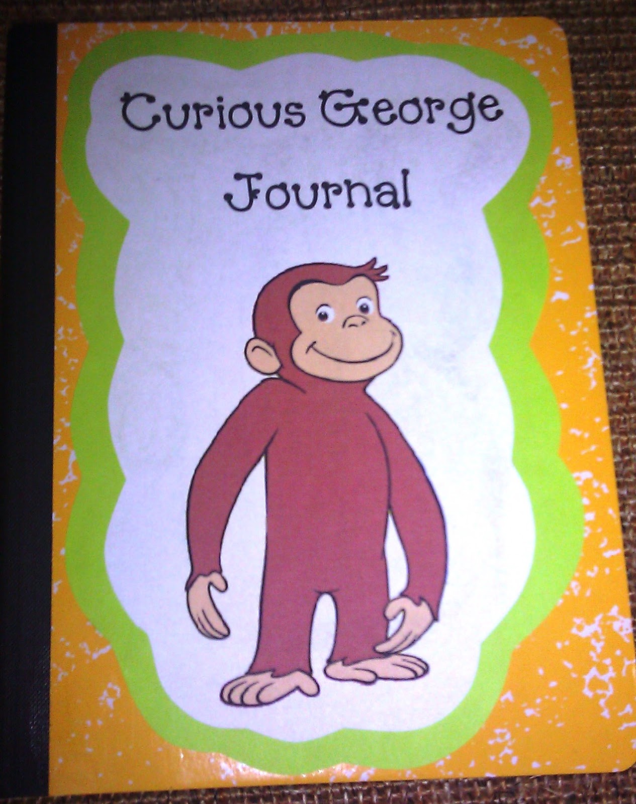 My Kindergarten Kids: Curious George Journal and Bag