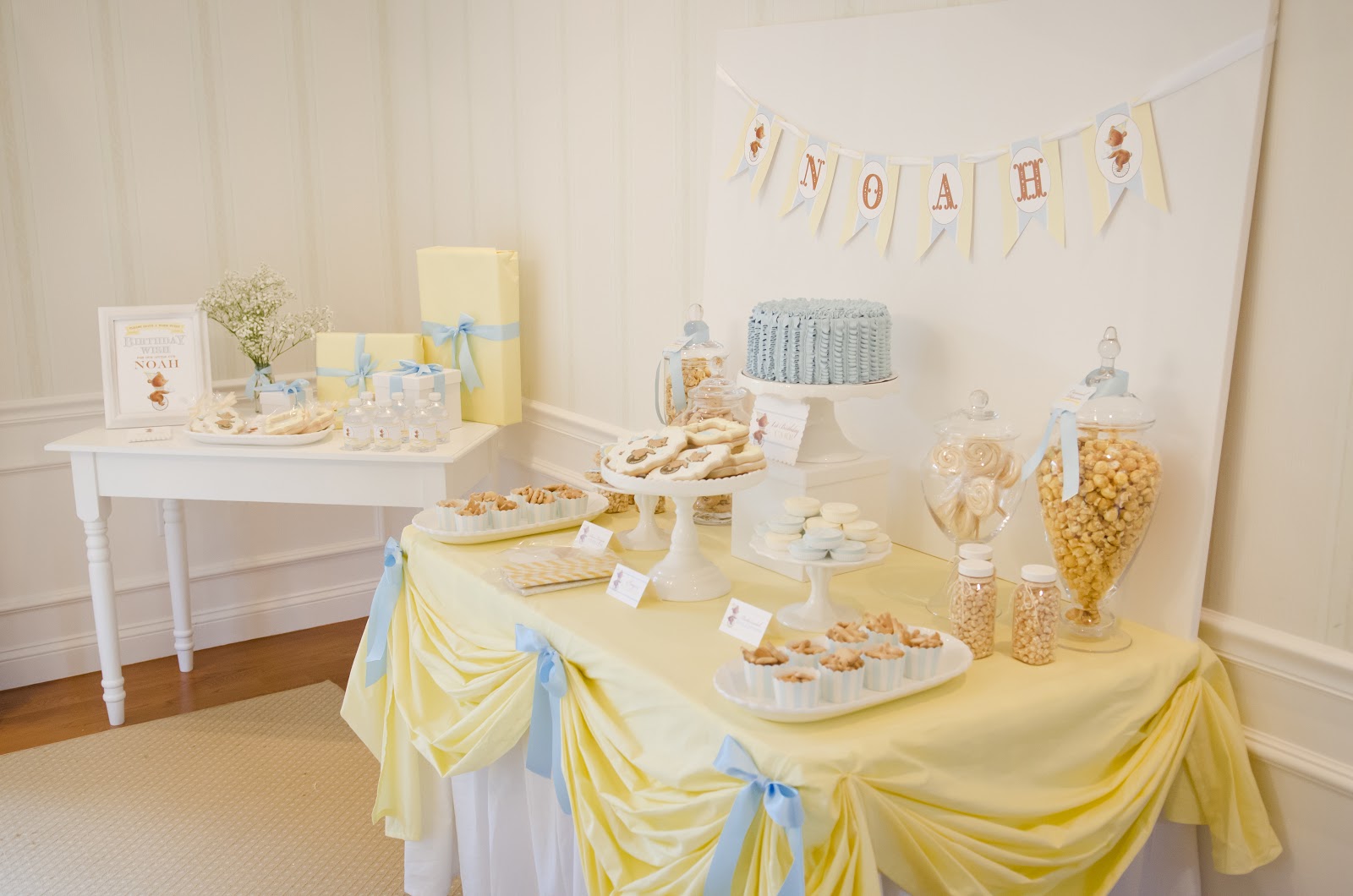 Kate Landers Events, LLC: Classic First Birthday Party: Noah's Vintage ...