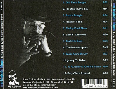 SouthernBluesRock: Big Al Blake & The Hollywood Fats Band 1996 Mr ...