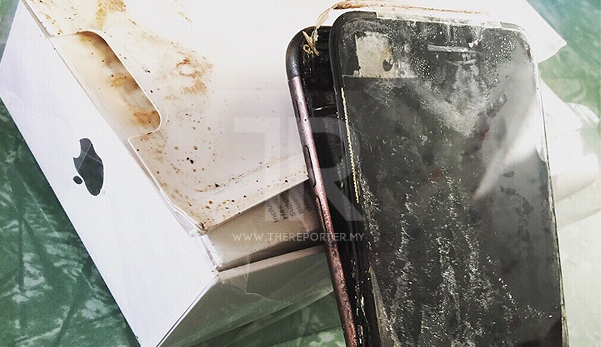 Selepas Galaxy Note 7, iPhone 7 Pula Meletup (5 Gambar) - Mysyiok TV
