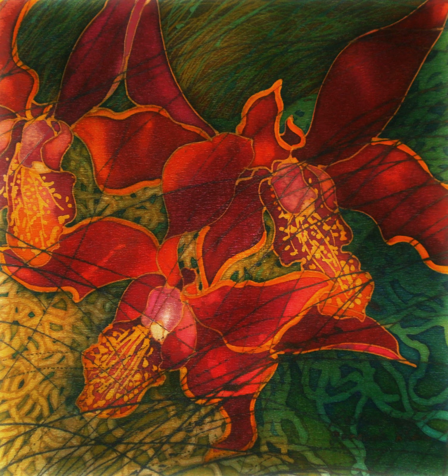 WATERCOLOR AND BATIK PAINTING