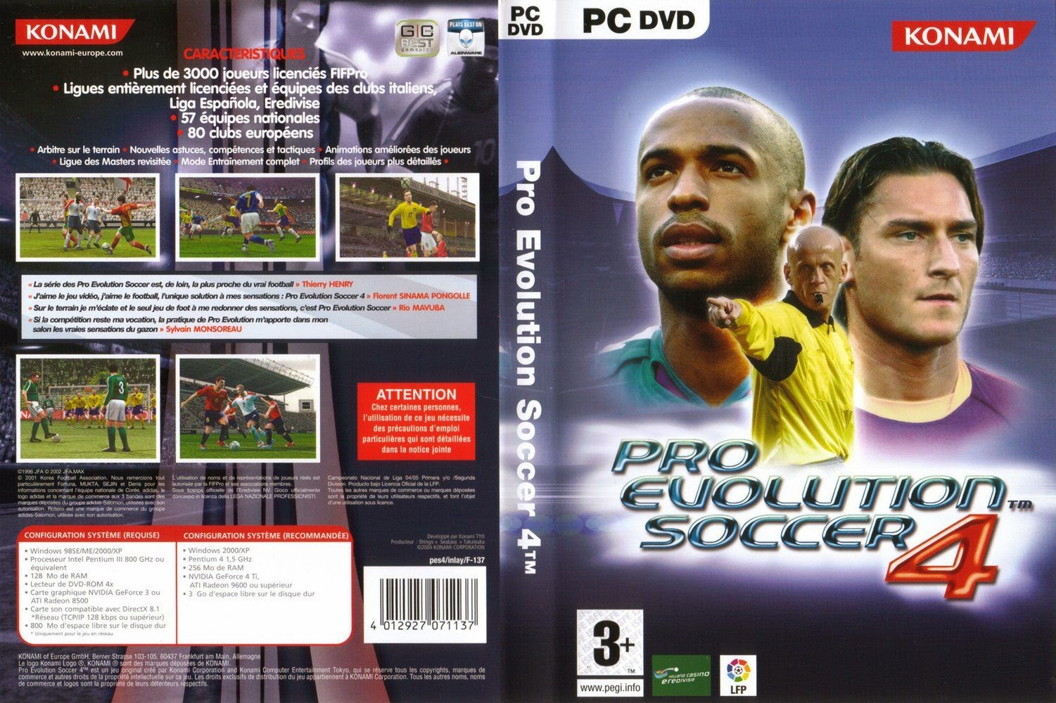 Morrogames: Descargar Pes 2004 PC Full