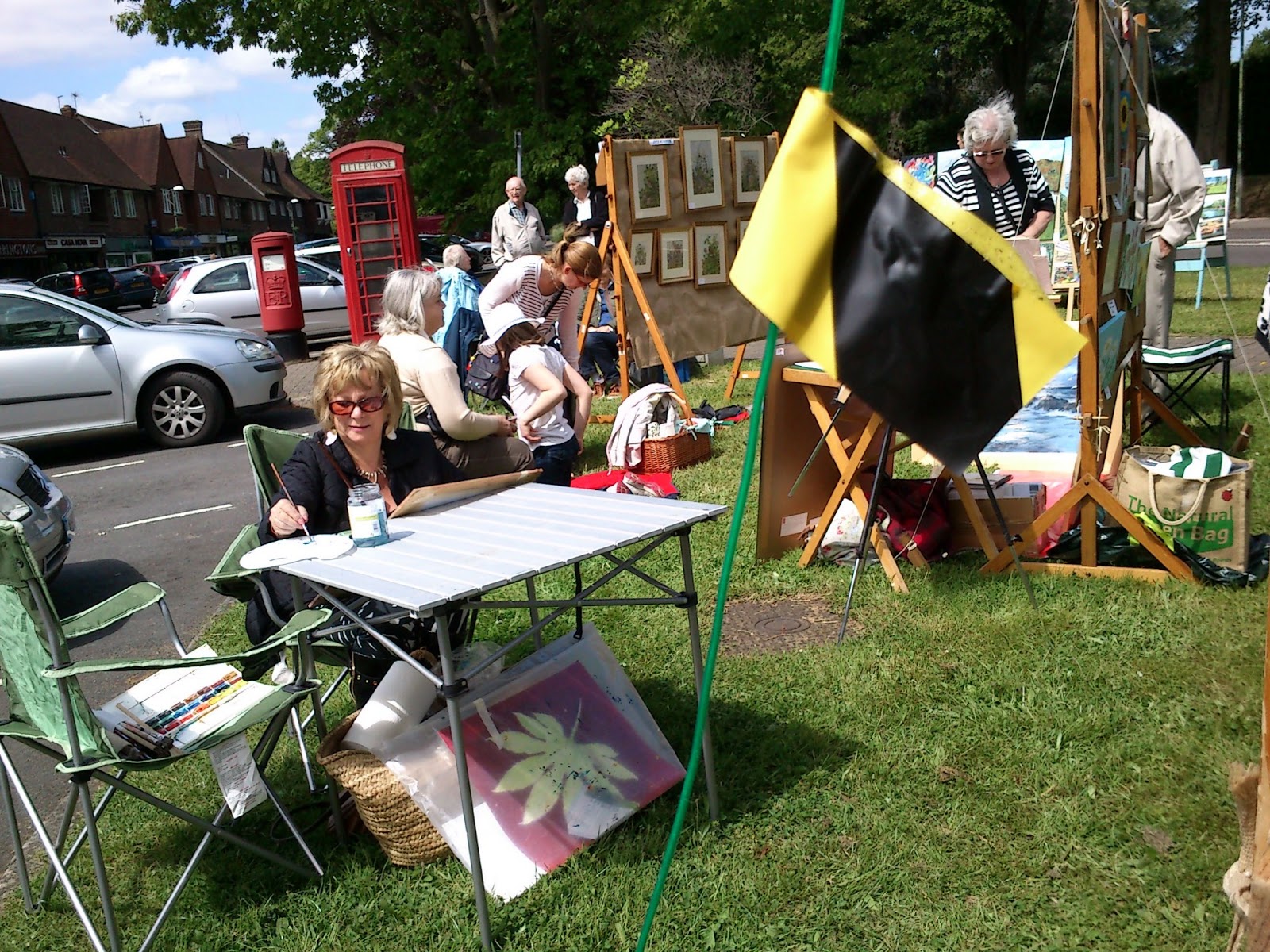 Virginia Water Art Society Diary: Paintings By Carol Woolley Summer ...