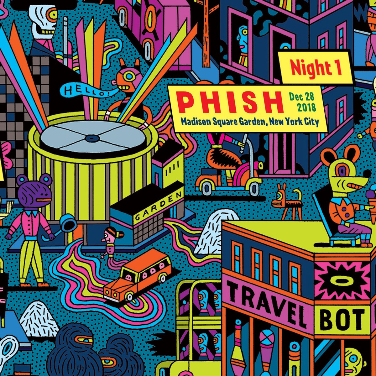 The Curtain With: Phish - 2018-12-28 Madison Square Garden, New York, NY