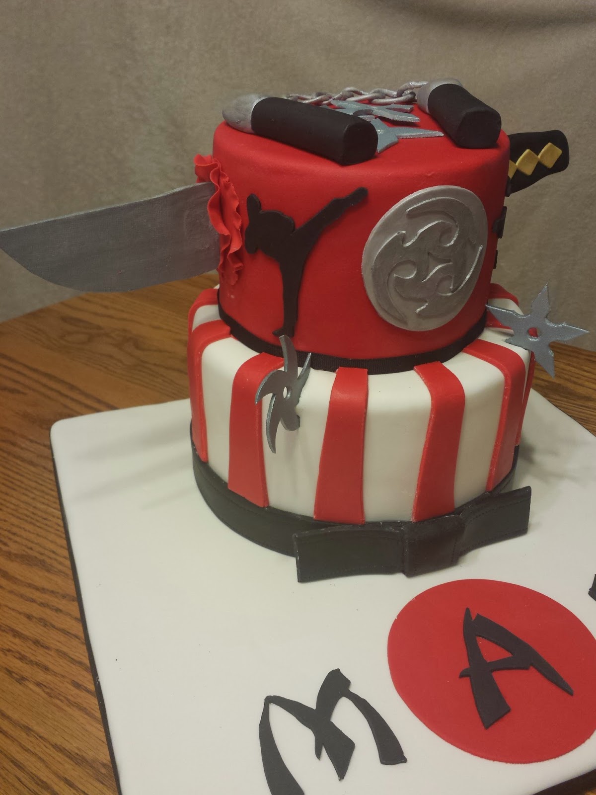 J's Cakes: Ninja Birthday Cake