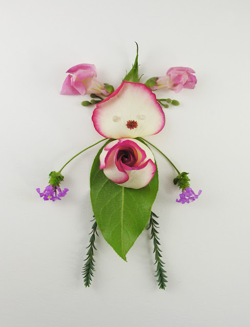 cute flowers petal artwork ~ origami instructions art and craft ideas