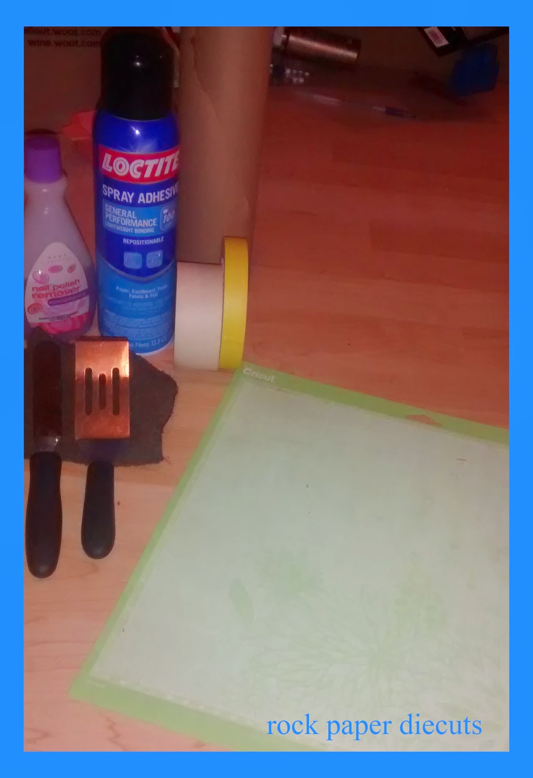 Rock, Paper, Diecuts!: Thrifty Tutorial: HOW TO Re-Tack your Cutting Mat