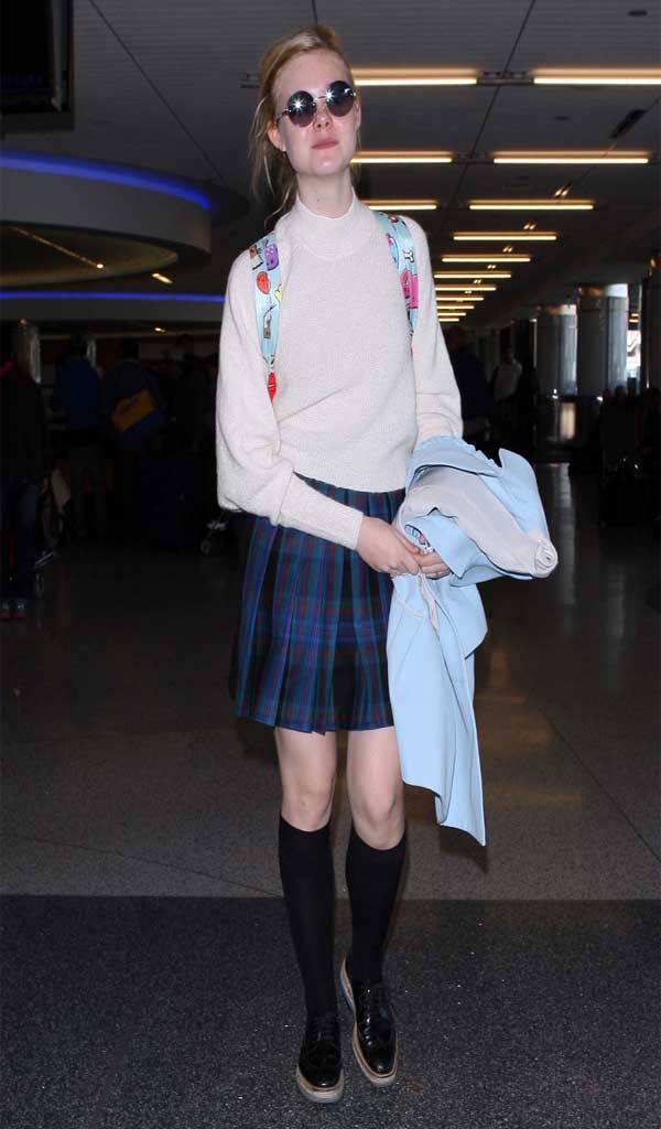 Elle Fanning Socks | Celebrities style