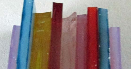 Microwave Kiln Glass Fusing: Stripeys