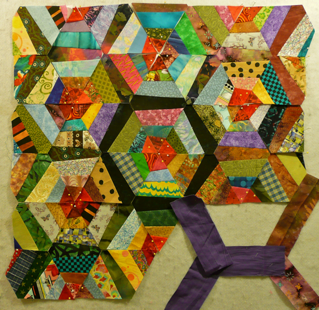 Nellie's Needles: Playing with Paper Piecing