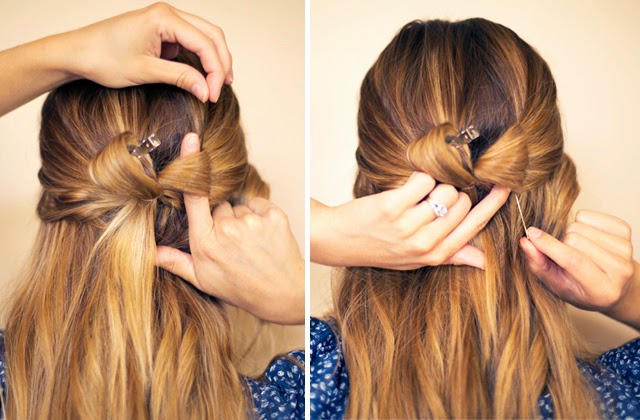 Hair Bow - Step by Step Tutorial - Teens Fashion Club