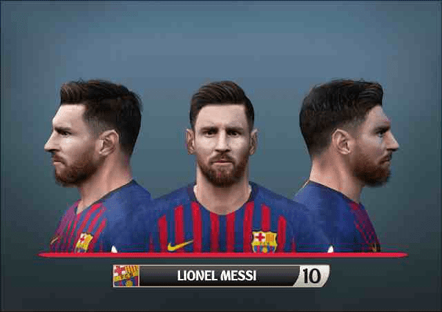 PES 6 Faces Lionel Messi (FC Barcelona) 2018/2019 - Variedadespes