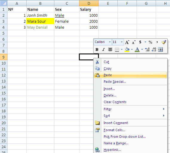 Copying Moving and Pasting Data in Excel | VBA Tutorial Tips and Tricks