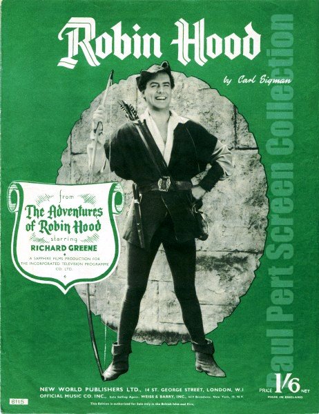 Walt Disney's Story Of Robin Hood: June 2013