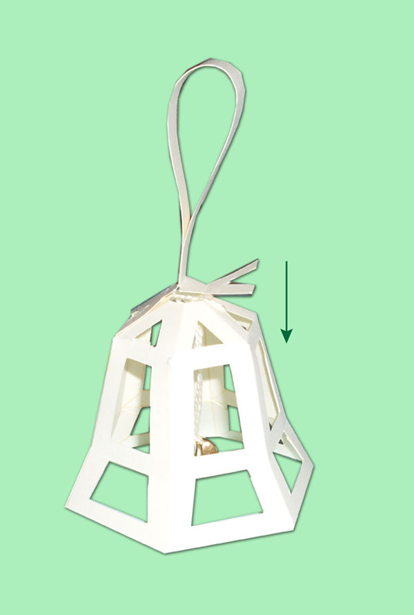 The Papercraft Post: Himmeli-Look Bell Tutorial