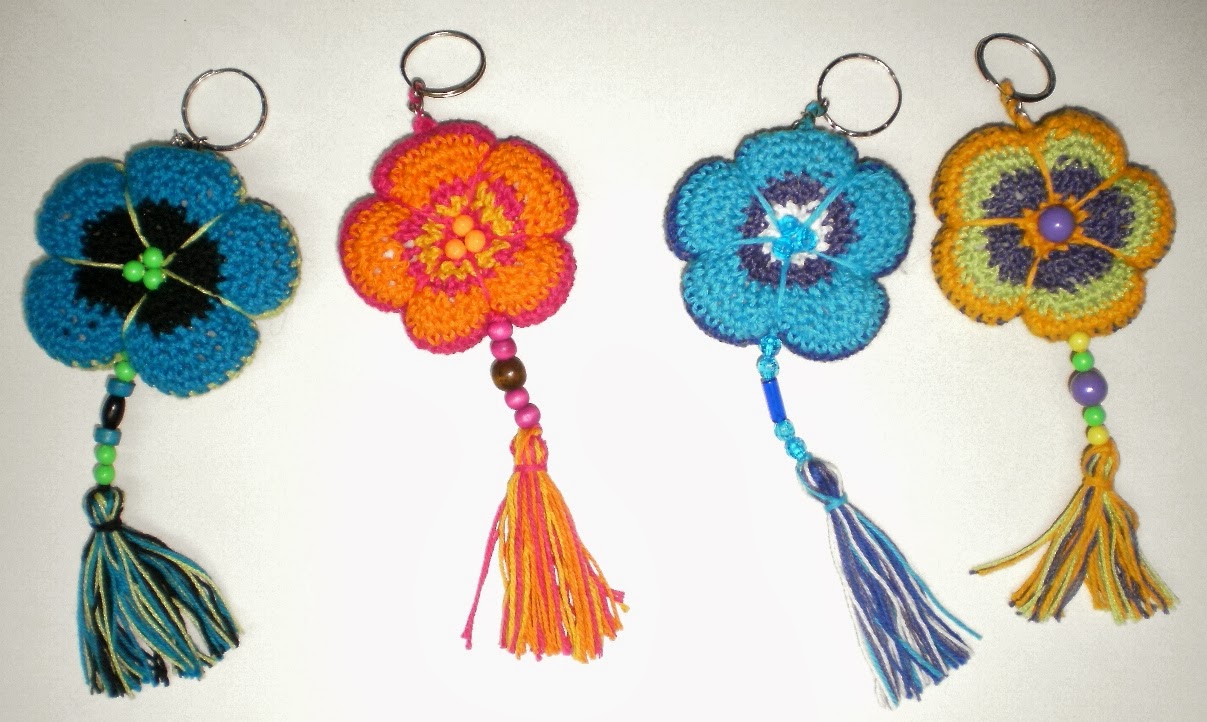 Llaveros crochet - Imagui