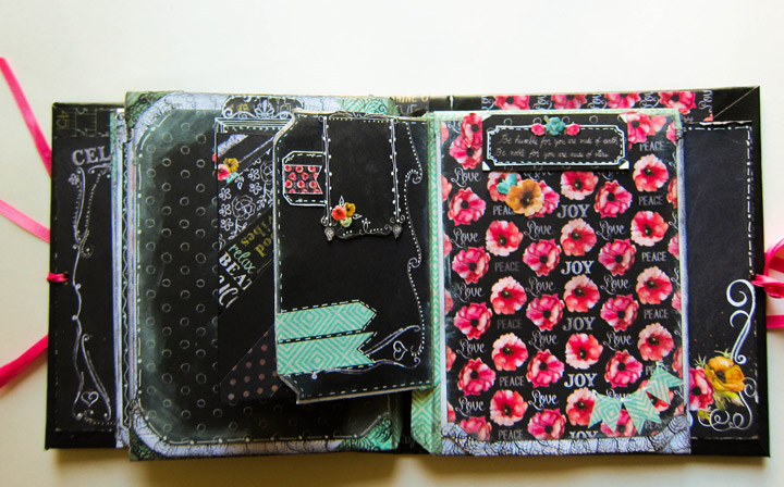 Jubilee Crafts: Chalkboard Paper Mini-Album