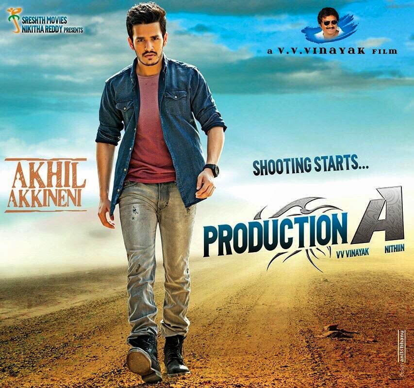 Akhil Akkineni debut movie posters wallpapers