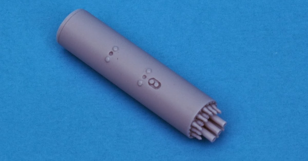 Miniature Creations: M261 Hydra 70 Rocket pod assembled