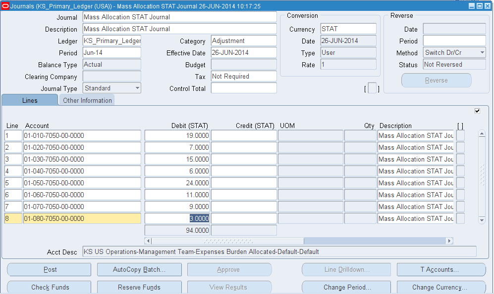 Oracle Application Techno Functional Mass Allocation In Oracle