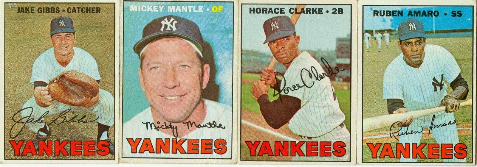 1967 Topps Baseball: The 1967 Yankees