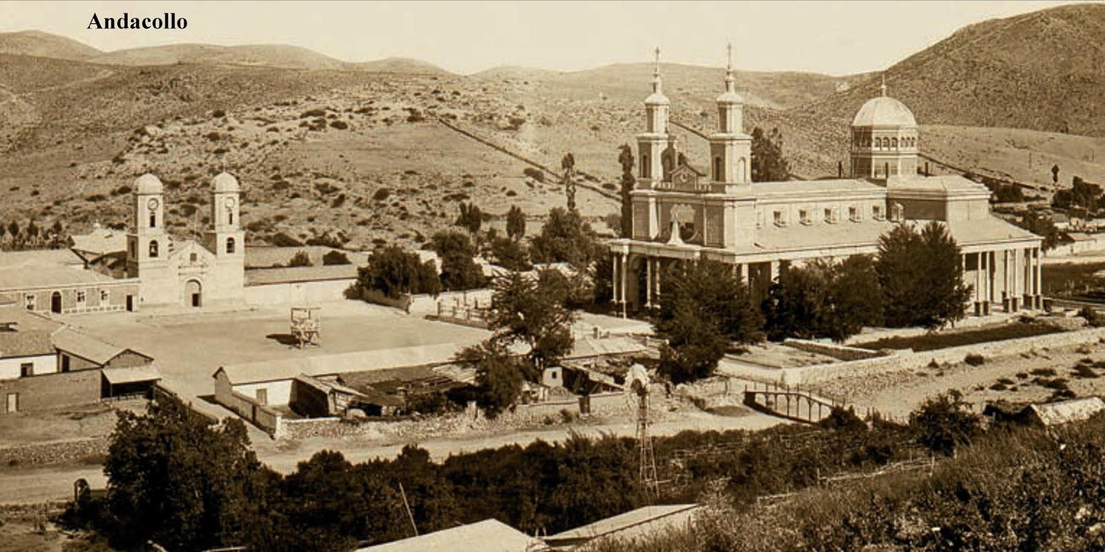 Imágenes de Chile del 1900: Vicuña y Andacollo
