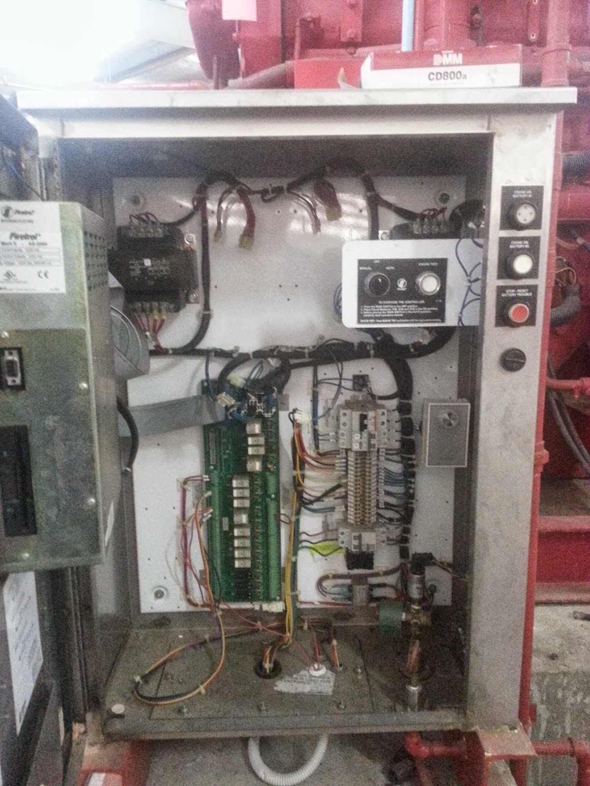 Electronics Repair Center: FIRETROL Diesel Engine Fire Pump Controller