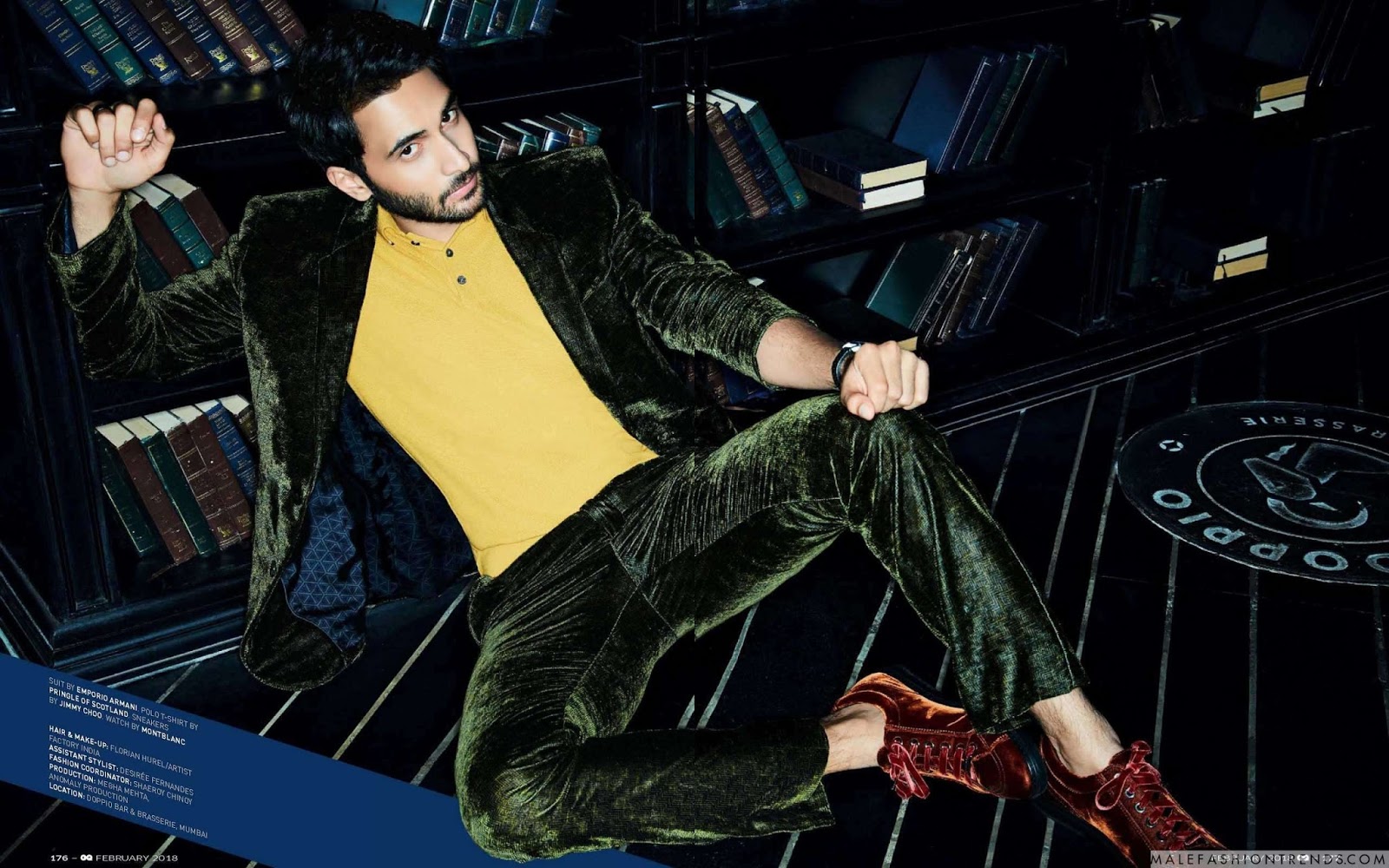 Rohan Mehra combina looks elegantes con detalles deportivos para GQ India