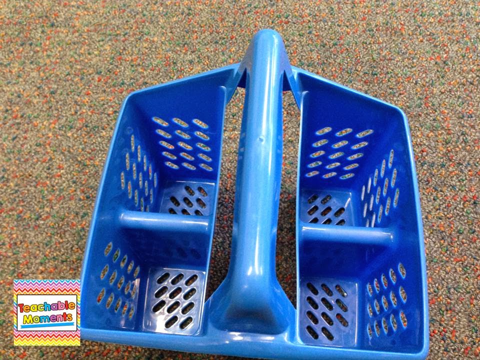 Teachable Moments: Organising Table Supplies - Another Bright Idea