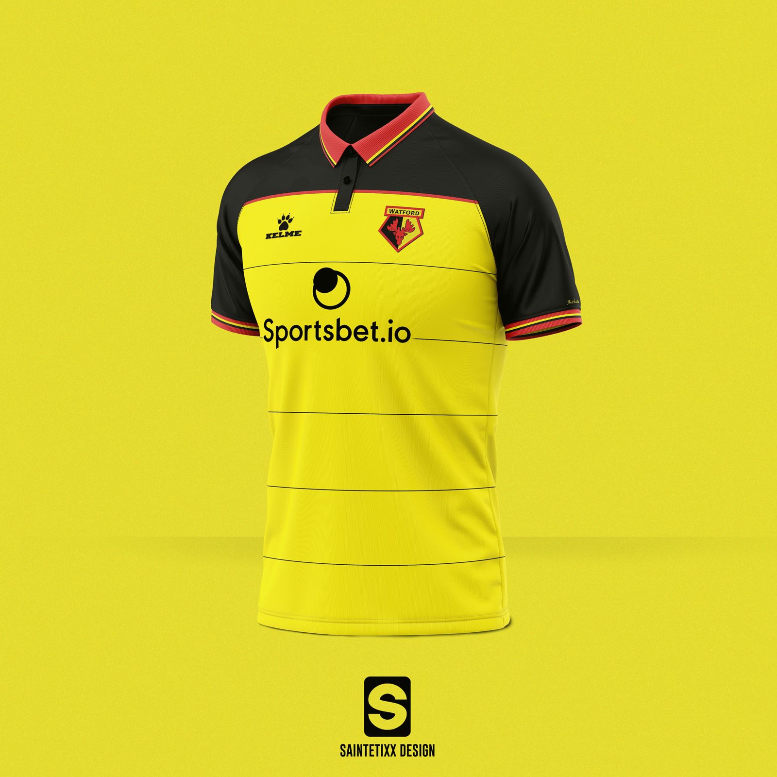 Kelme Watford 20-21 Home, Away & Third Concept Kits - Goodbye Adidas ...